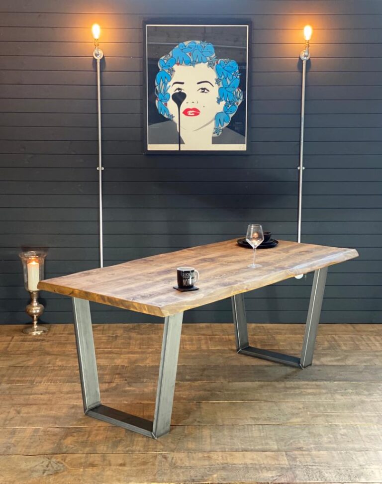 Reclaimed & Industrial Style Dining Tables - Storm Interiors